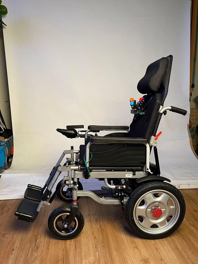 Chin Controlled Wheelchair for Quadruple, Health & Nutrition, Assistive ...