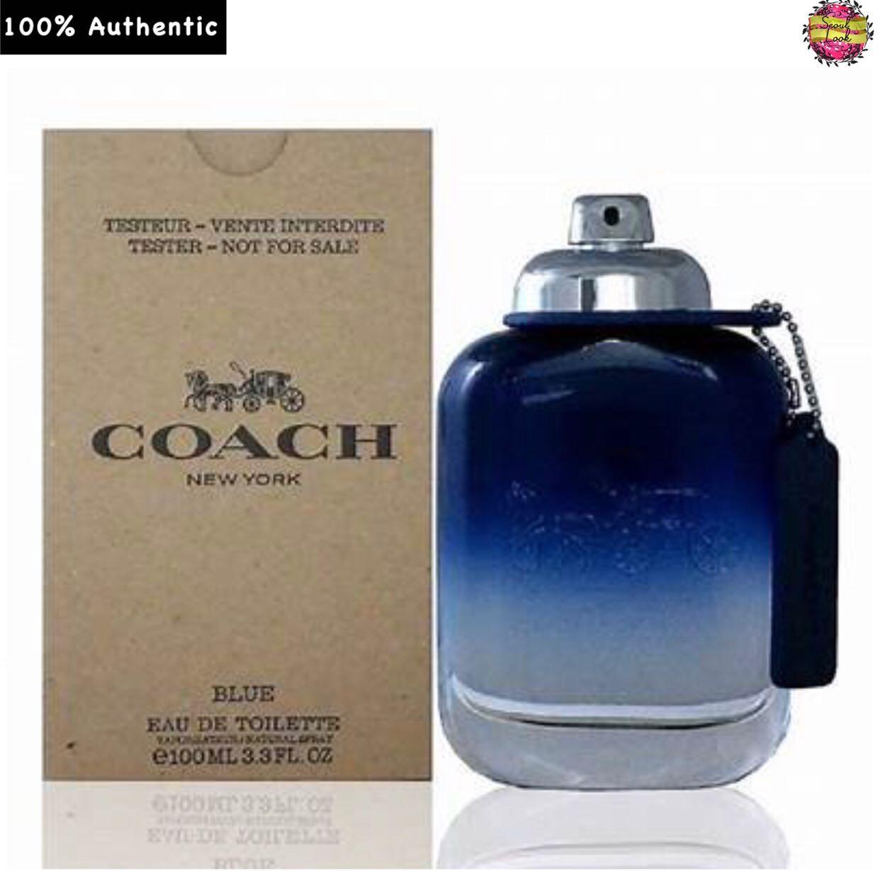 Coach New York Blue EDT 100ml for Men (Tester/Retail Packaging), Beauty ...