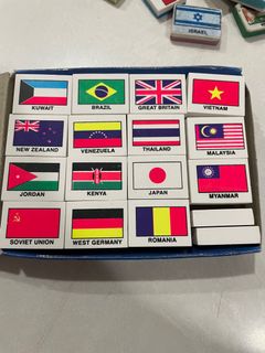 Country flag erasers, Hobbies & Toys, Stationery & Craft, Stationery ...