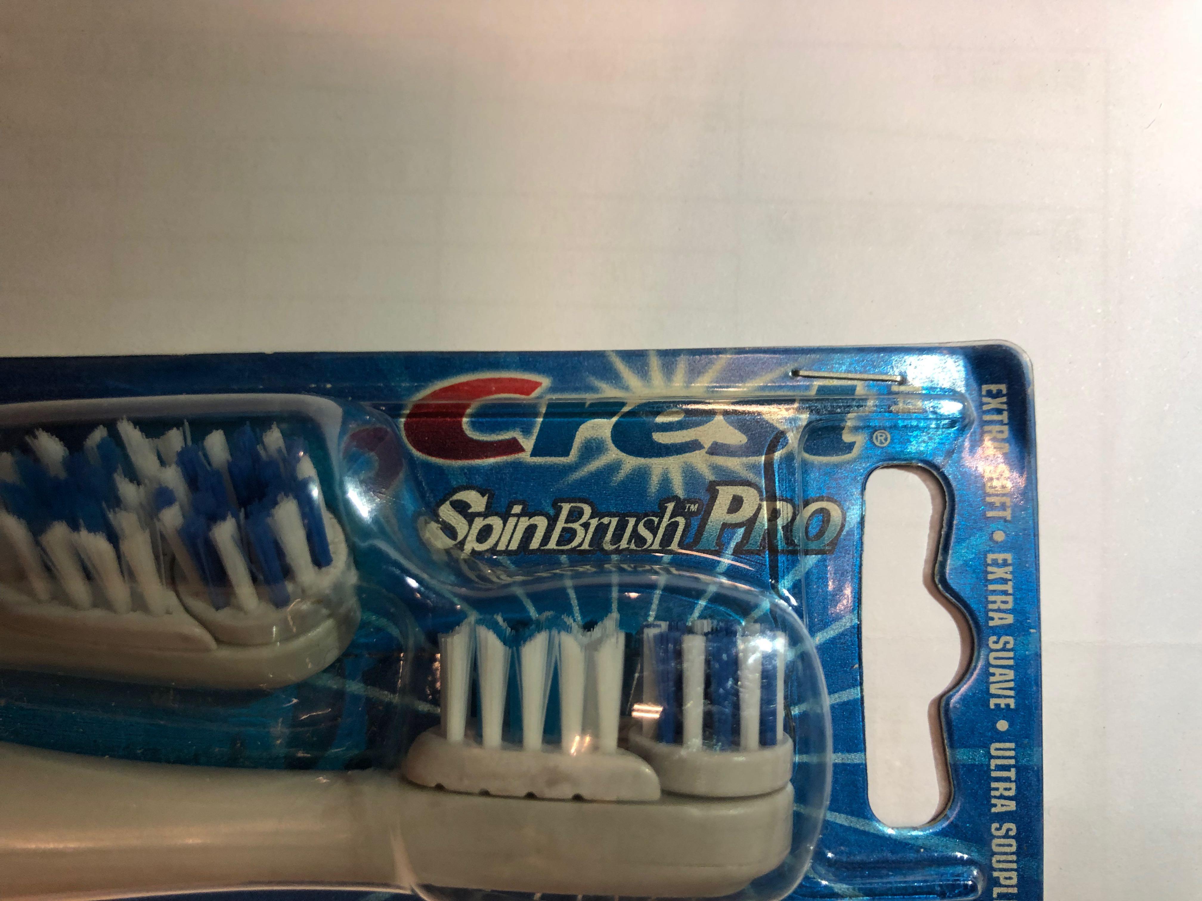 crest spin brush pro 2 replacement brush head, 美容＆化妝品, 健康及美容 - 口腔護理 - Carousell