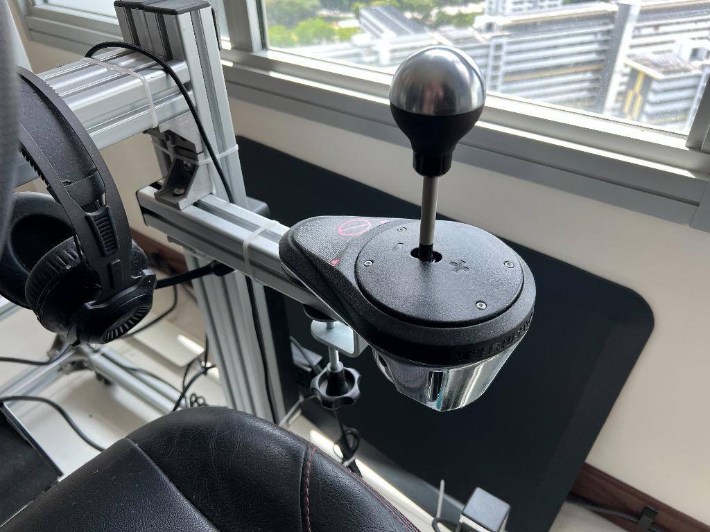 Custom Racing Simulator with optional Thrustmaster TS300 wheel Fanatec ...