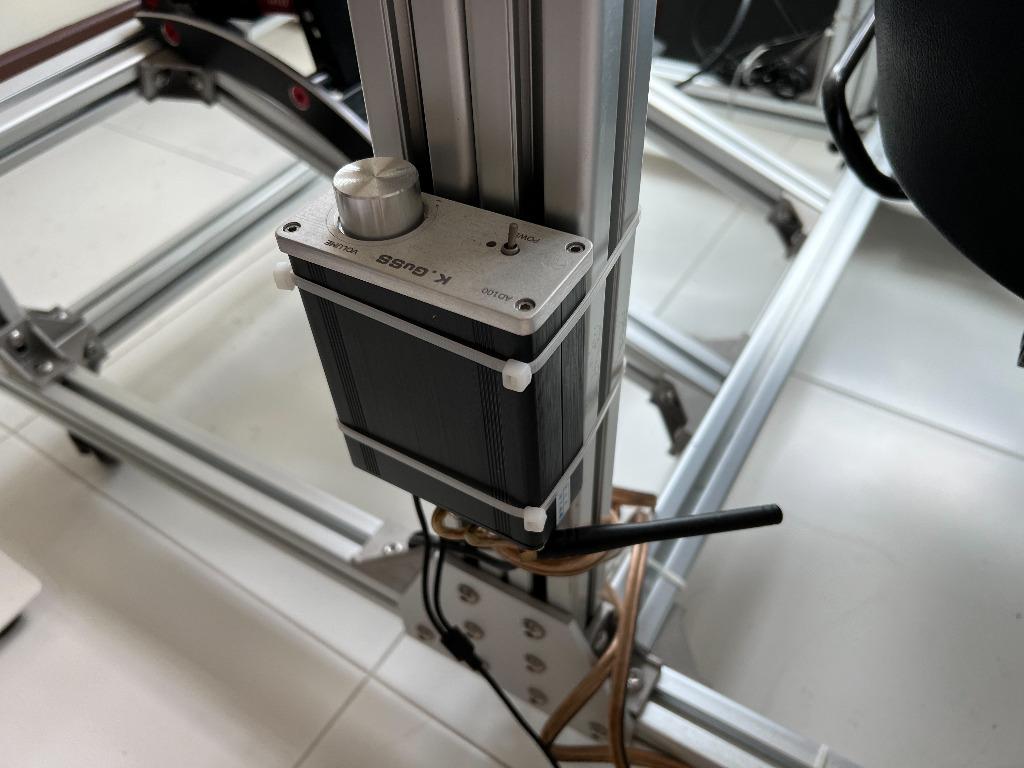 Custom Racing Simulator with optional Thrustmaster TS300 wheel Fanatec ...