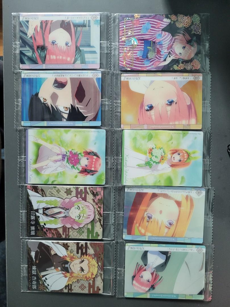 Demon slayer | Quintessential quintuplets | Marvel Wafer card, Hobbies ...