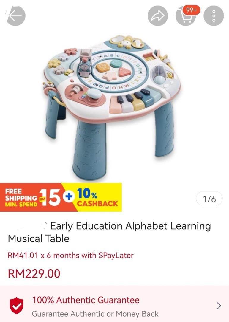 Educational musical table dual languages, Babies & Kids, Infant ...