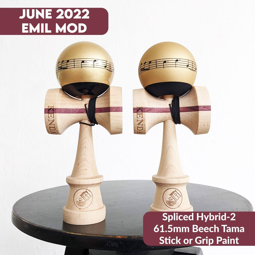 Emil Pro Mod Hybrid 2 splice - Cereal Kendama, Hobbies & Toys, Toys ...
