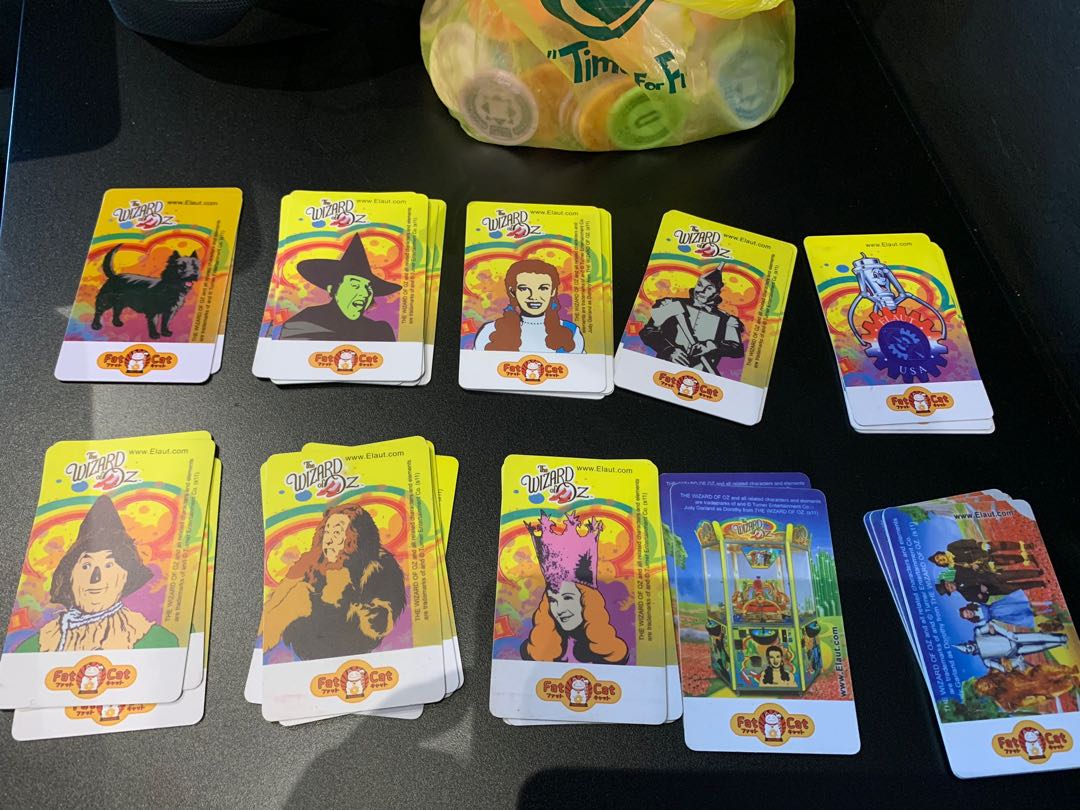 Fat cat wizard of oz cards fatcat, Everything Else on Carousell