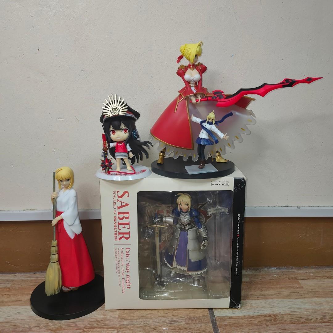 Fate Authentic Figures 13 pcs. (Saber, Rin Tohsaka, Sakura, Mash ...
