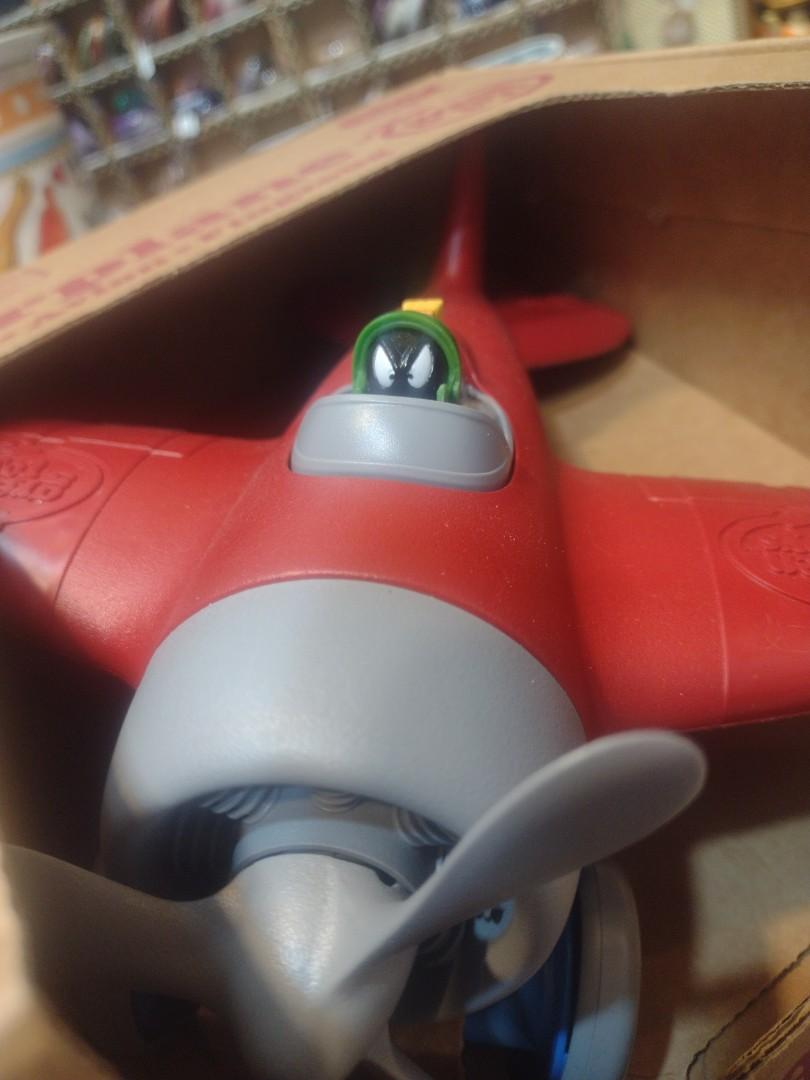 GREEN TOYS AIRPLANE w/Marvin The Martian 火星人 馬文, 興趣及遊戲, 玩具 & 遊戲類 ...