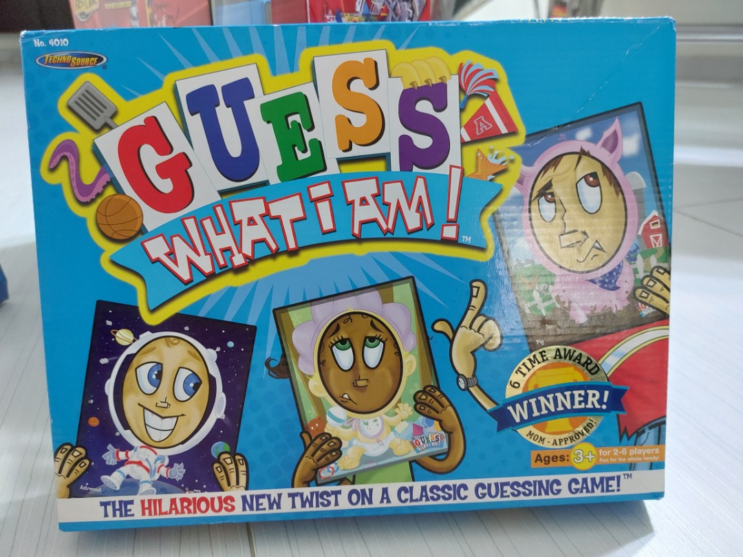Guess Who I Am Board game, Hobbies & Toys, Toys & Games on Carousell