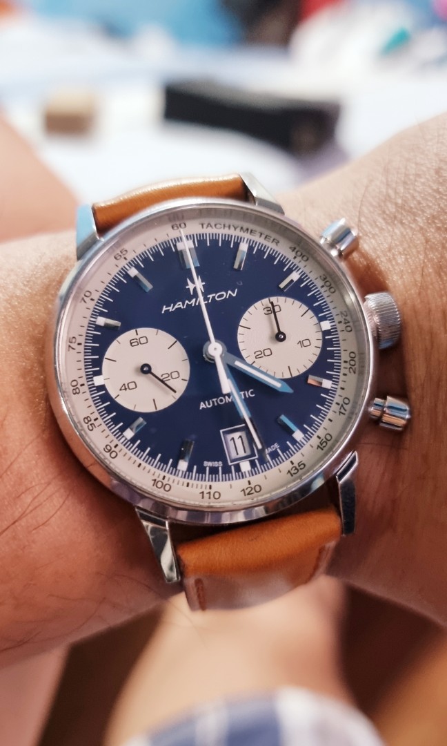 Hamilton American Classic Intra Matic Chronograph, Luxury, Watches on ...
