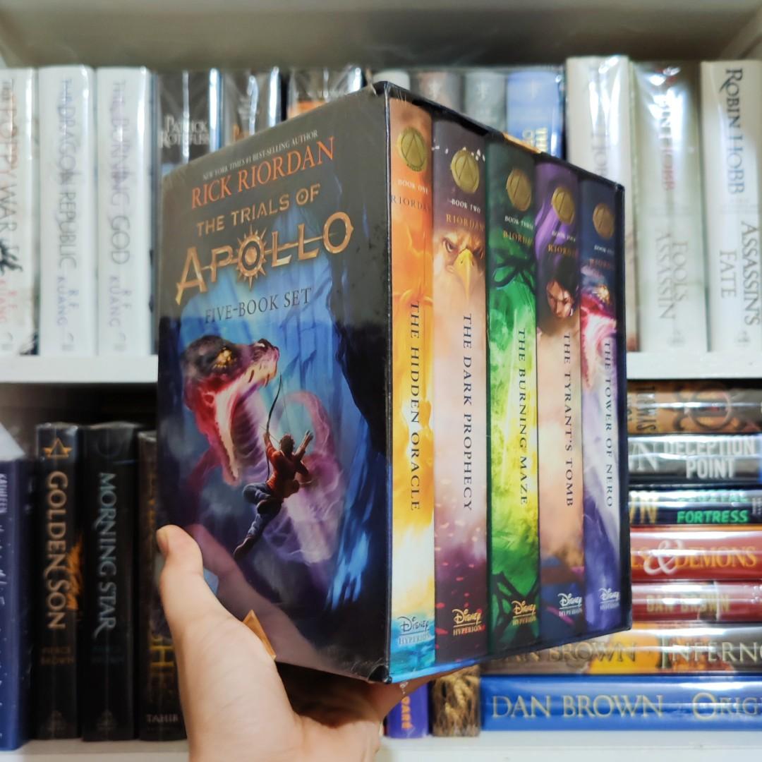 [HB] Trials of Apollo Boxed Set by Rick Riordan, Hobbies & Toys, Books ...