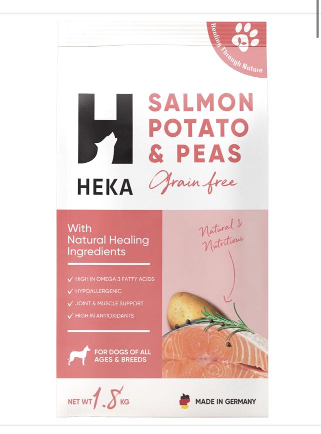 Heka Grain-Free Salmon, Potatoes & Peas Dog Dry Food, Pet Supplies, Pet ...