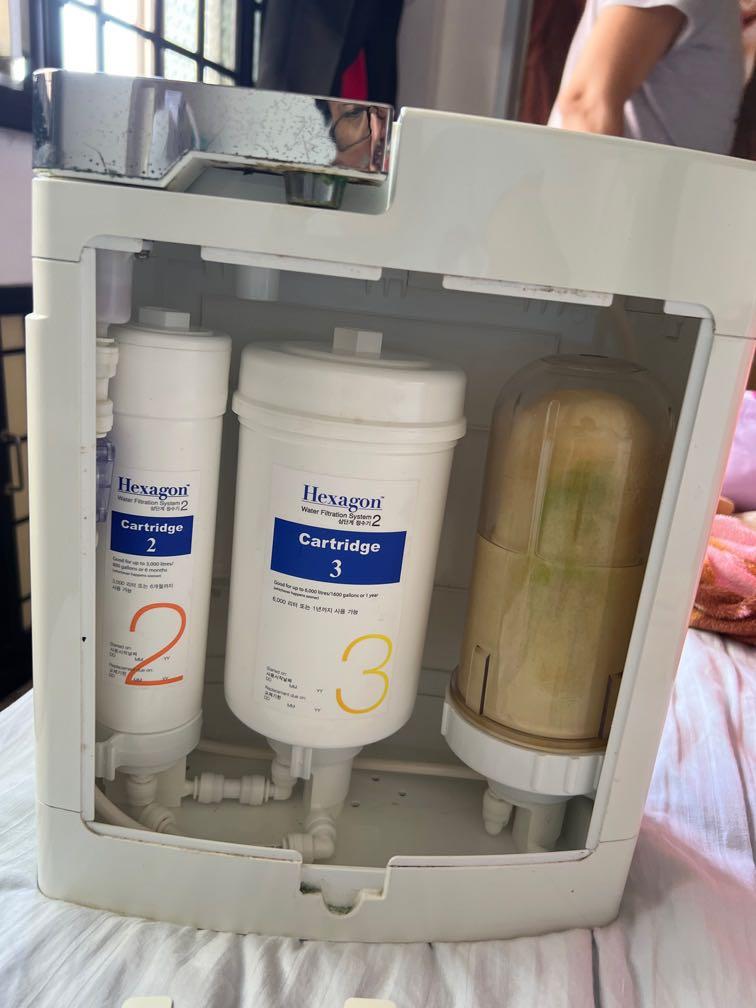Hexagon water filtration system 2, TV & Home Appliances, Kitchen ...