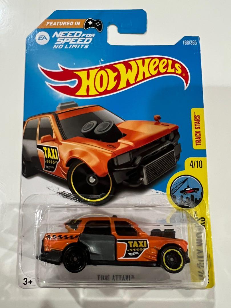 Hotwheels Time Attaxi (Orange), Hobbies & Toys, Toys & Games on Carousell
