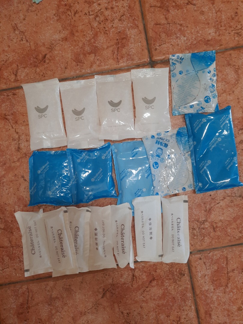 Ice packs, Food & Drinks, Chilled & Frozen Food on Carousell