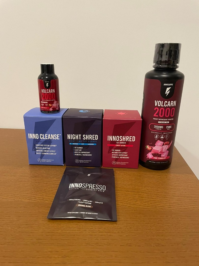 Innosupps THERMO SHRED STACK, Health & Nutrition, Health Supplements ...