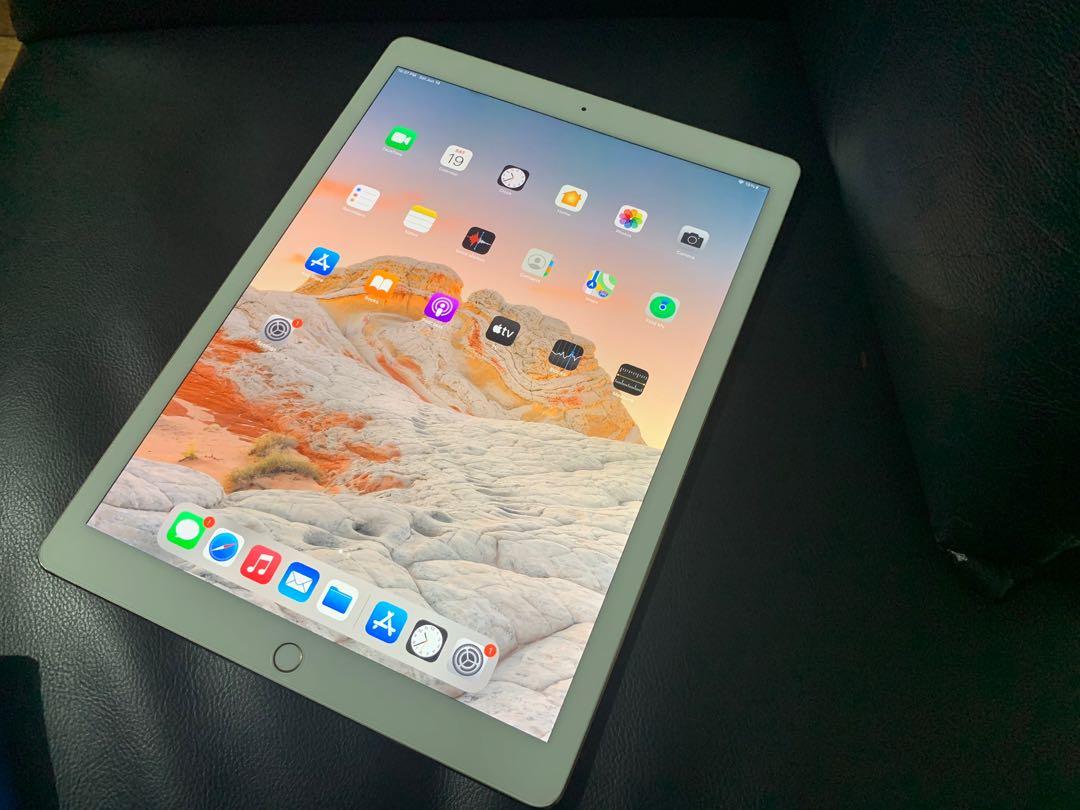 Ipad pro 12.9 inch 128gb with sim LTE complete, Mobile Phones & Gadgets ...