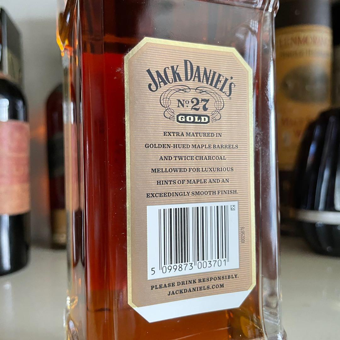 Jack Daniels Gold 27 Whiskey Bourbon Premium 700ml, Food & Drinks ...