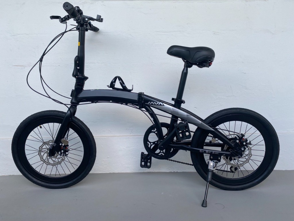 JAVA ZELO V2 SHIMANO 7-SPEED FOLDING BICYCLE VERSION 2 | DUAL DISC ...