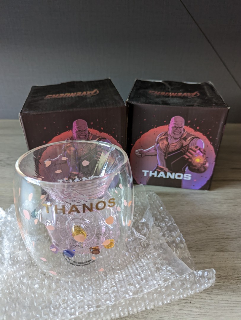 (Limited Edition) Marvel's Thanos Cup design, Furniture & Home Living ...