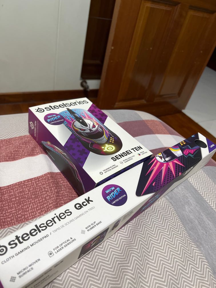 Limited Edition Steelseries Neon Rider, Computers & Tech, Parts ...