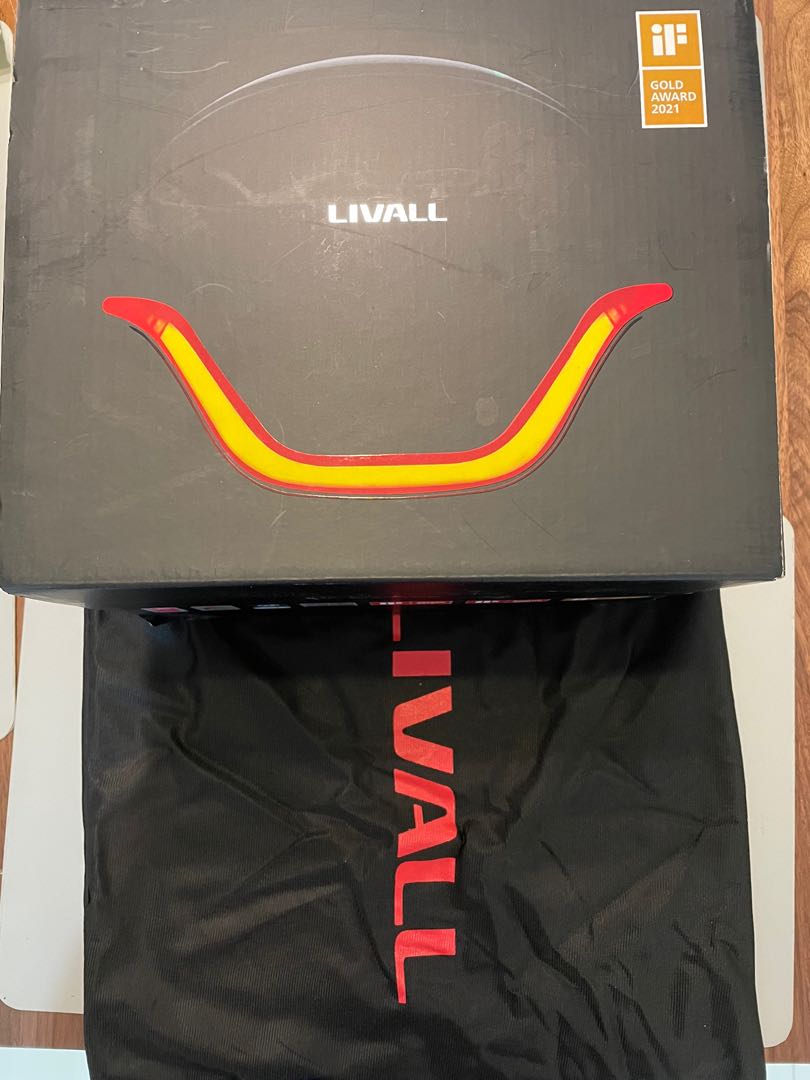 LIVALL EVO21 helmet 7th anniversary edition complete set, Furniture ...