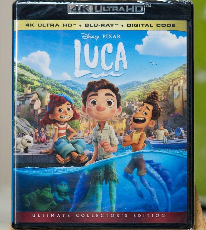 Luca 4K Blu-ray, Hobbies & Toys, Music & Media, CDs & DVDs on Carousell