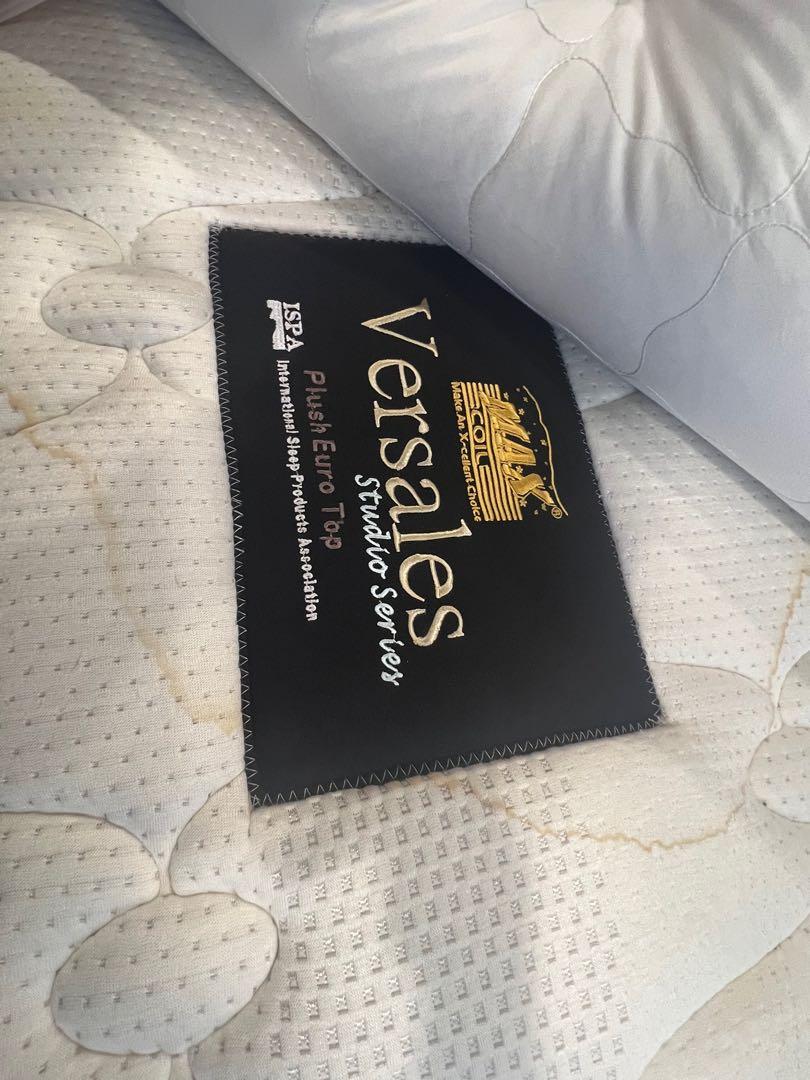 Maxcoil campbell plush queen mattress, Furniture & Home Living ...