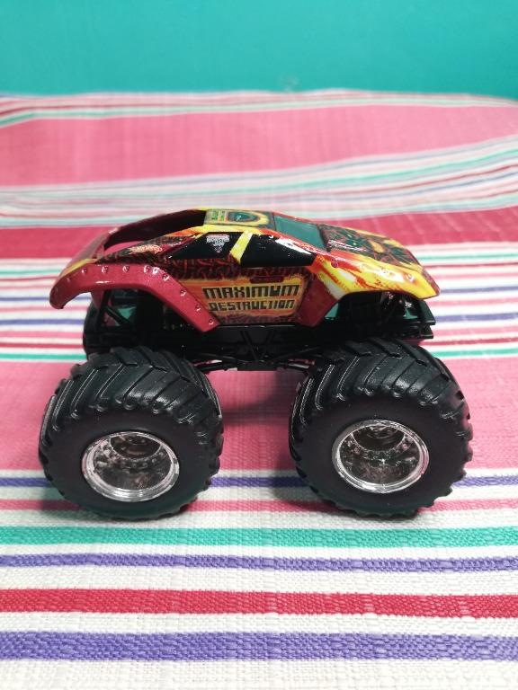"Maximum Destruction" Hot Wheels Tom Meents Monster Jam Truck, Hobbies ...