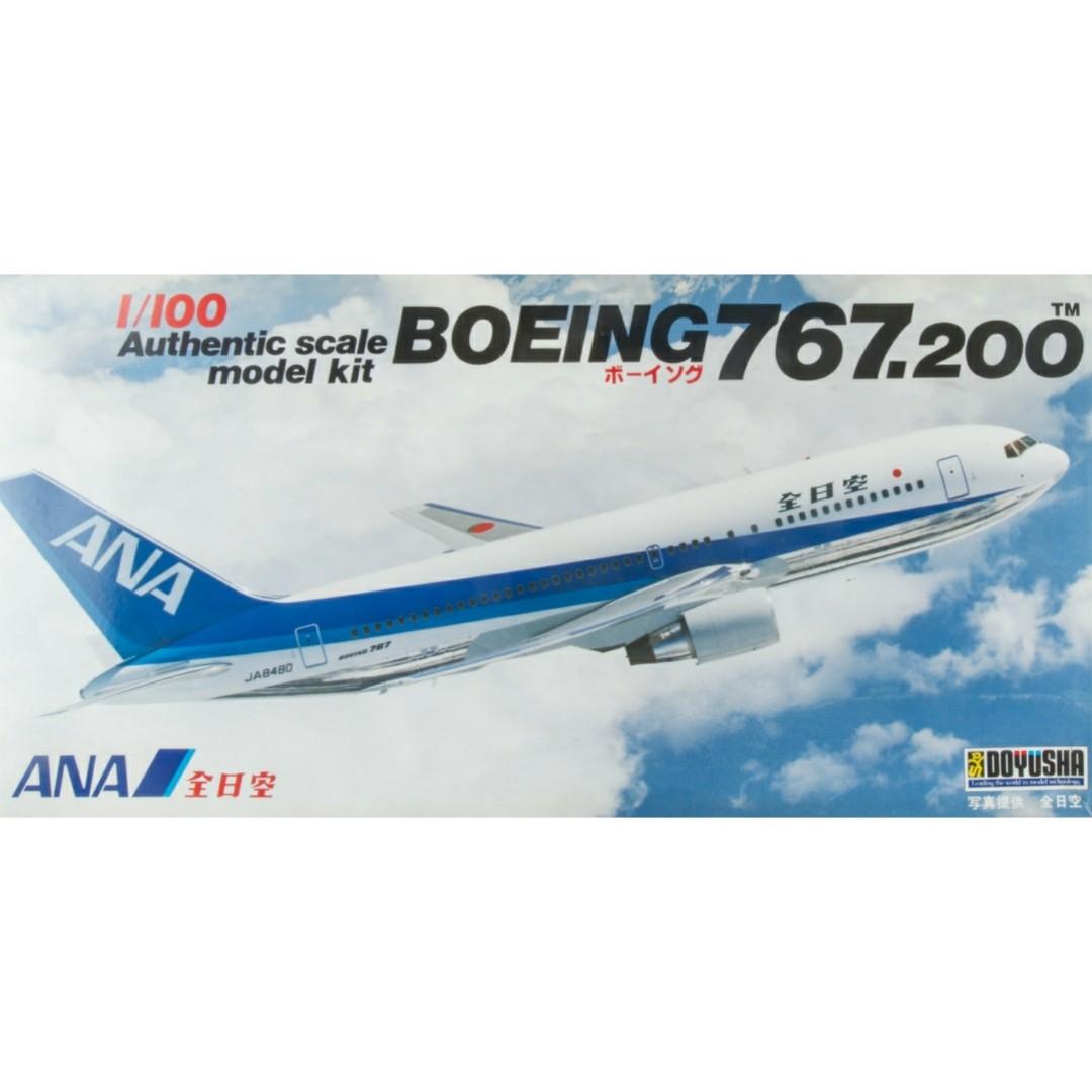 McDonnel Douglas DC-10 & Boeing 767.200 1/100 Doyusha, Hobbies & Toys ...