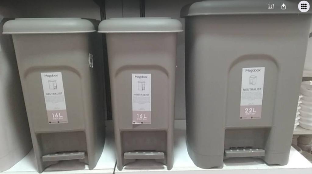 MEGABOX SET DIPPER/ PAIL / TRASH BINS -HOSH, Beauty & Personal Care ...