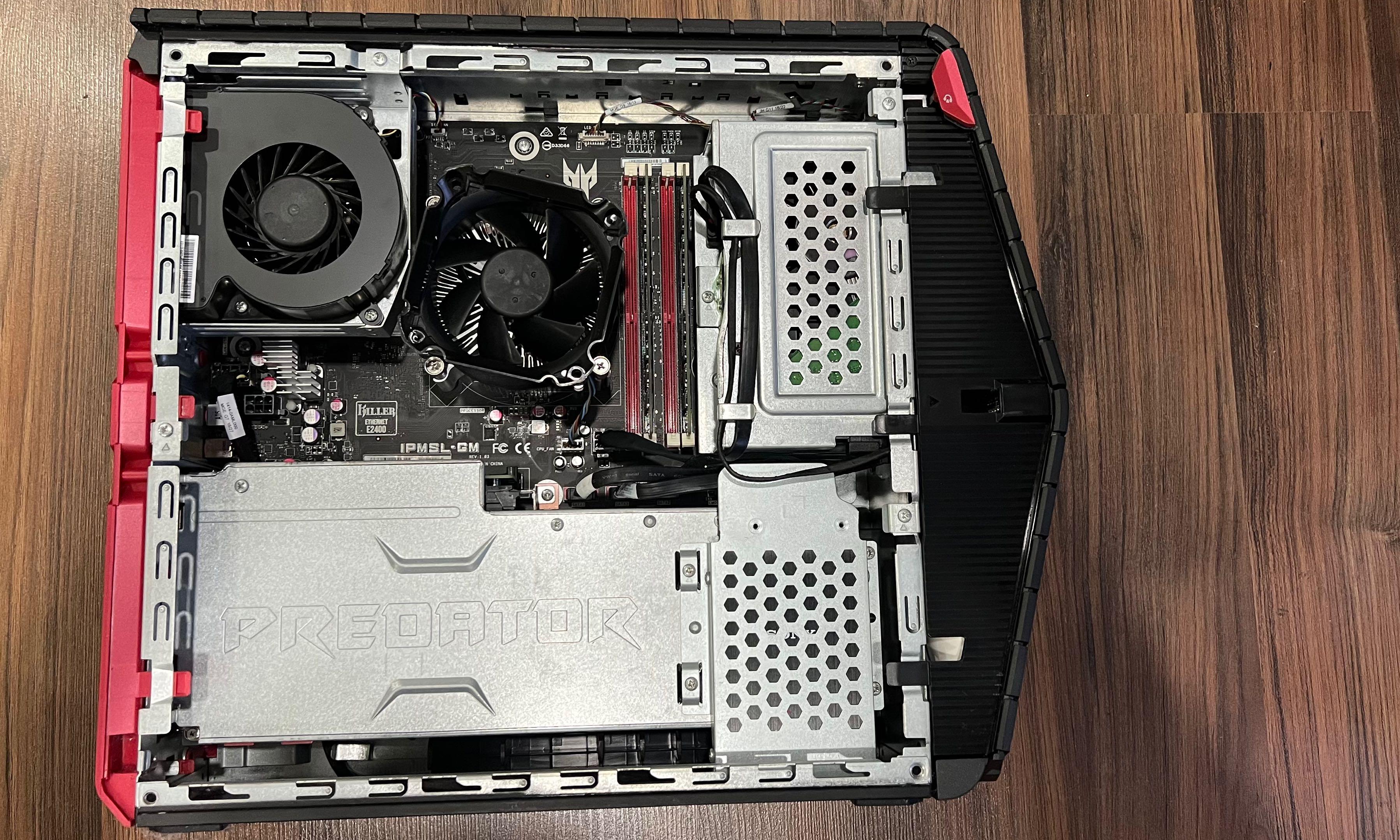 Acer Predator G1-710 Compact Gaming PC (i7-6700, 16GB, 512GB SSD 2x2TB ...