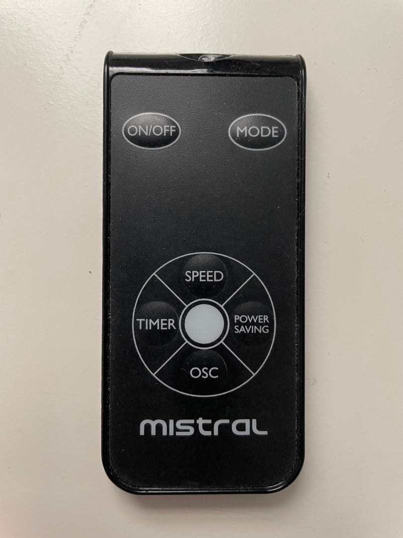 Mistral Fan Remote Controller, Furniture & Home Living, Lighting & Fans ...