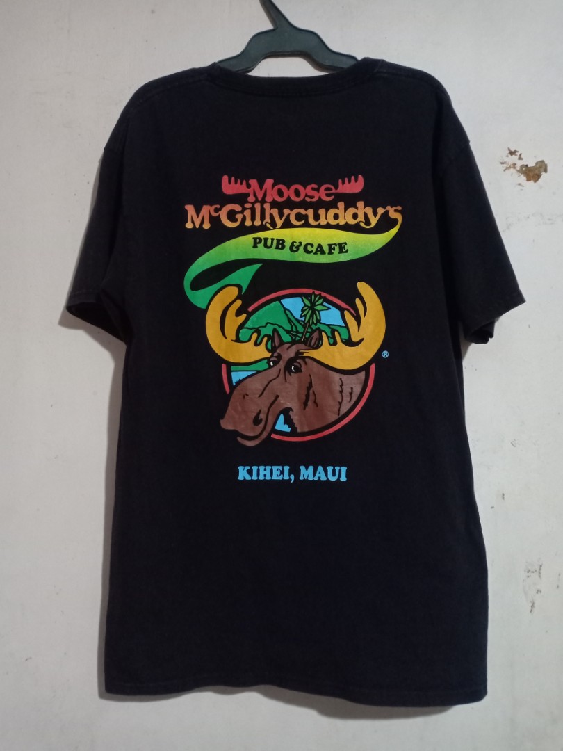 Moose Pub & Cafe . Mullet type Shirt, Men's Fashion, Tops & Sets ...