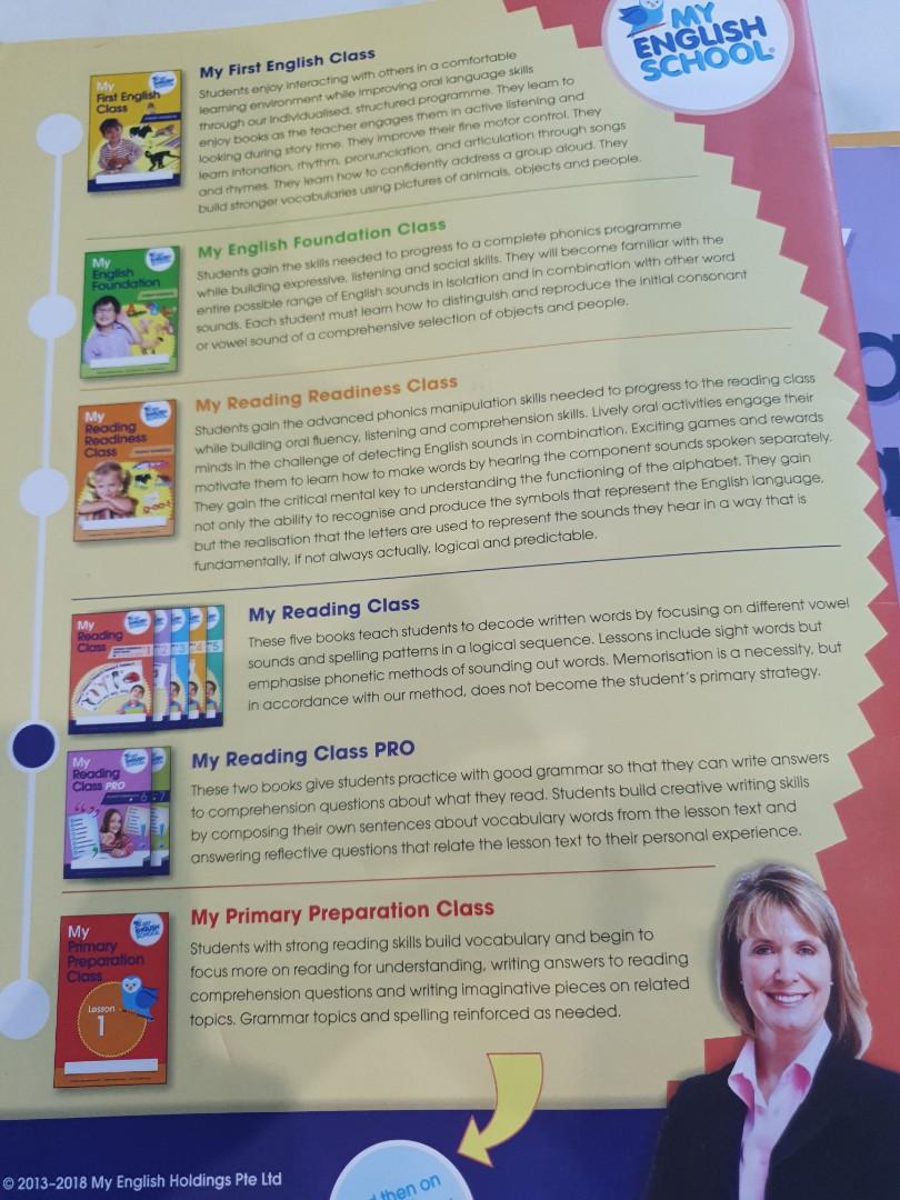 My English School book 1 to 6, Hobbies & Toys, Books & Magazines ...