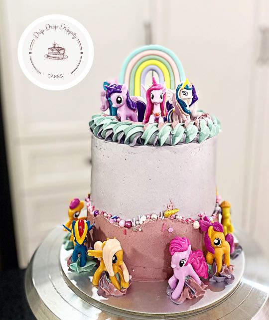 My Little Pony/MLP cake, Food & Drinks, Homemade Bakes on Carousell
