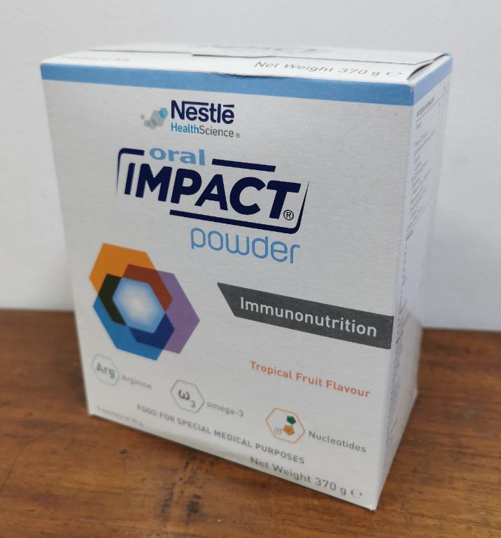 Nestle Oral Impact Tropical Fruit Flavour Powder, Health & Nutrition ...