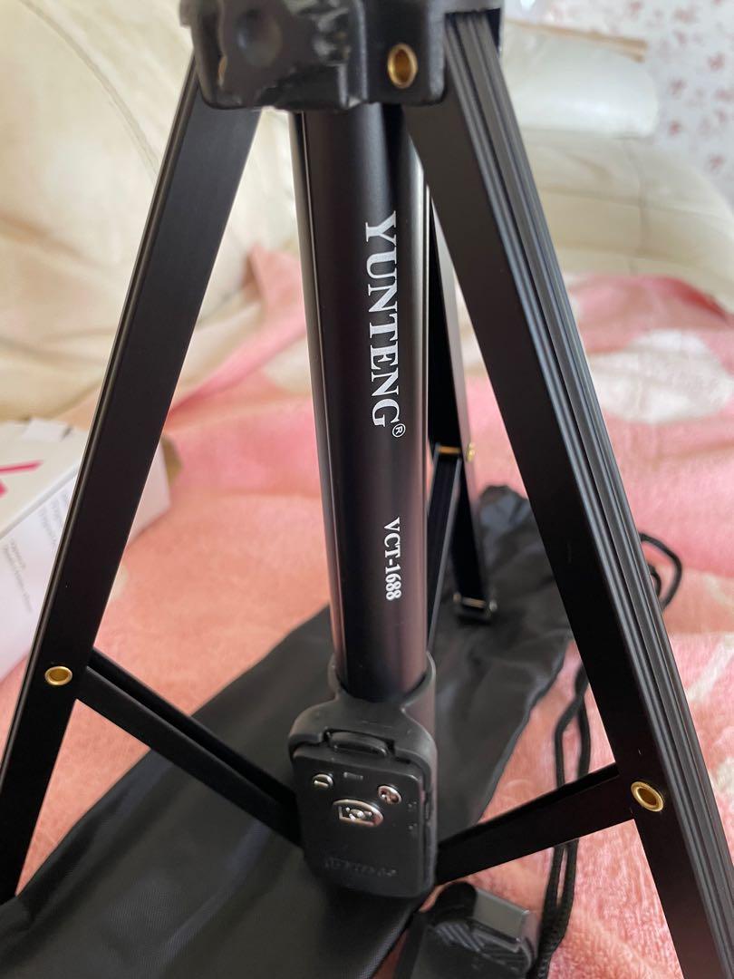 New Yunteng VCT-1688 2 in 1 Portable Mini selfie monopod and Tripod ...