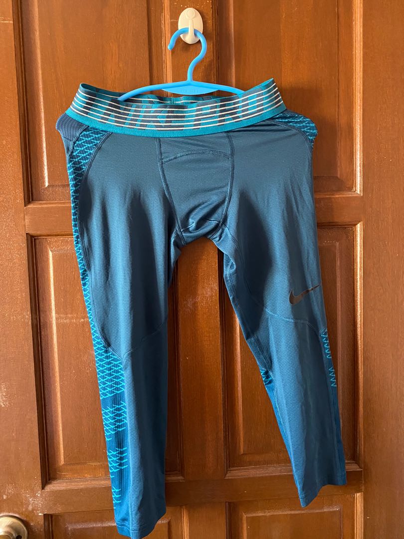 Nike Pro Combat 3/4 Tights, Men's Fashion, Activewear on Carousell