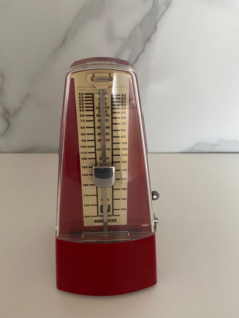 Red Nikko Metronome, Hobbies & Toys, Music & Media, Musical Instruments ...