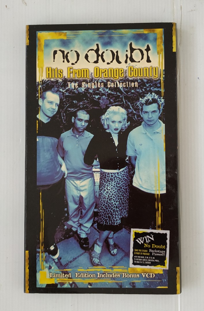 No Doubt - Hits From Orange County The Singles Collection Limited ...