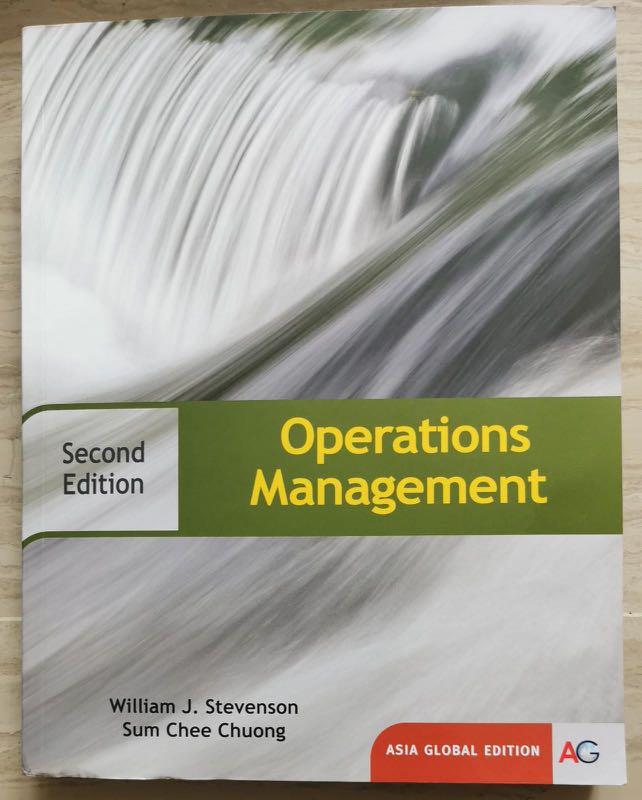 Operations Management MBA textbook, Hobbies & Toys, Books & Magazines ...