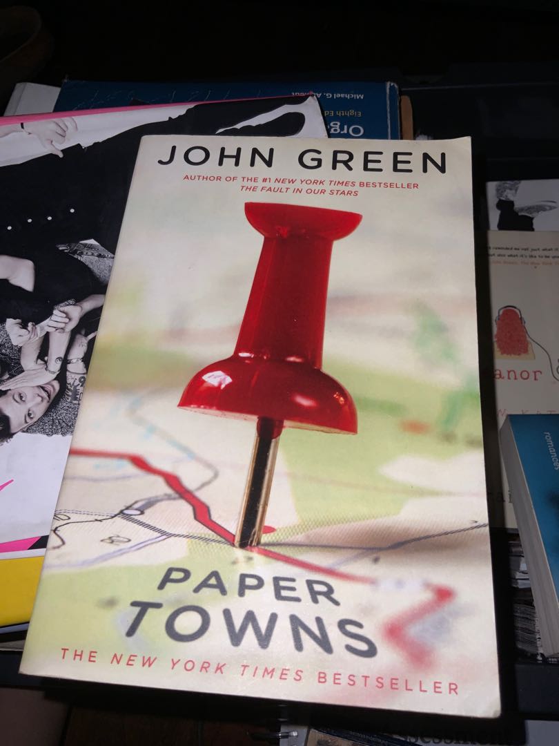 PAPER TOWNS JOHN GREEN, Hobbies & Toys, Books & Magazines, Fiction ...