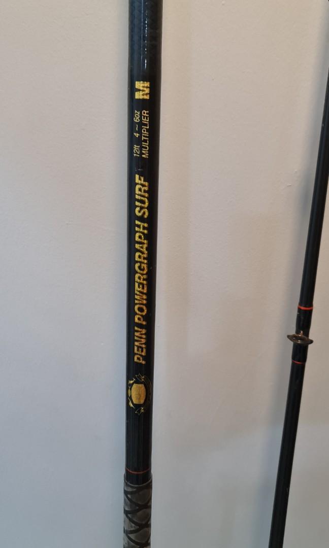 Penn Powergraph multiplier Rod 12ft, Sports Equipment, Fishing on Carousell