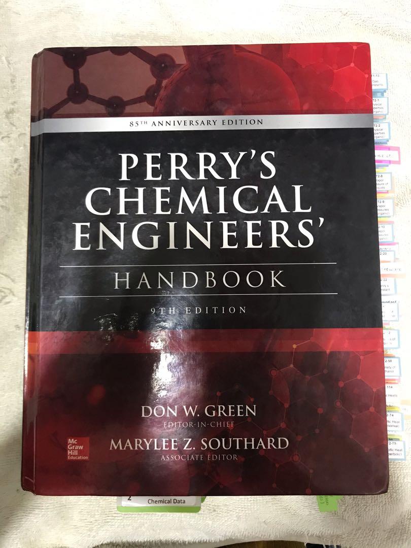 Perry's Chemical Engineers' Handbook (9th Edition), Hobbies & Toys ...