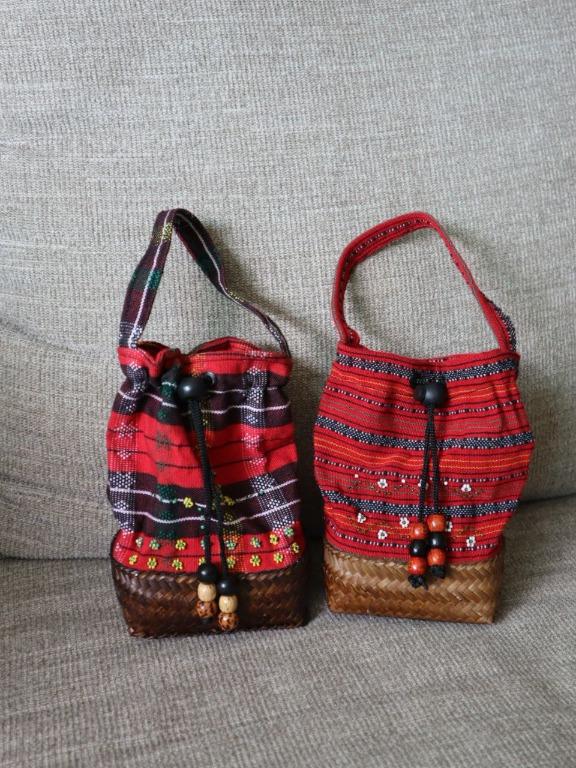 Philippine Native Handwoven Bag with design from the Cordilleras, Women ...