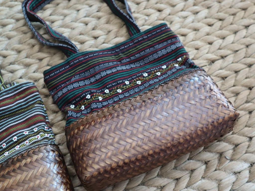 Philippine Native Handwoven Bag with design from the Cordilleras, Women ...