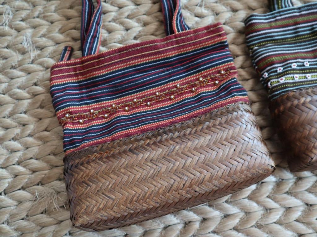 Philippine Native Handwoven Bag with design from the Cordilleras, Women ...
