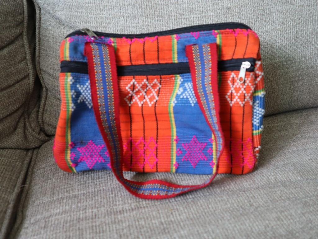 Philippine Native Handwoven Shoulder Bag from the Cordilleras, Women's ...