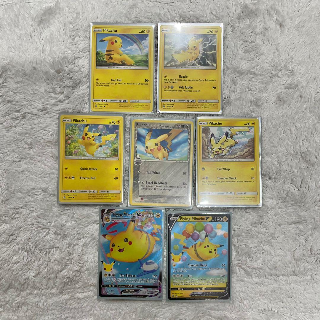 Pikachu card (all as a set), Hobbies & Toys, Memorabilia & Collectibles ...